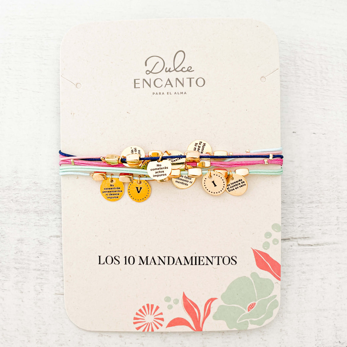 Pulseras 10 mandamientos – Dulce Encanto 🇨🇴